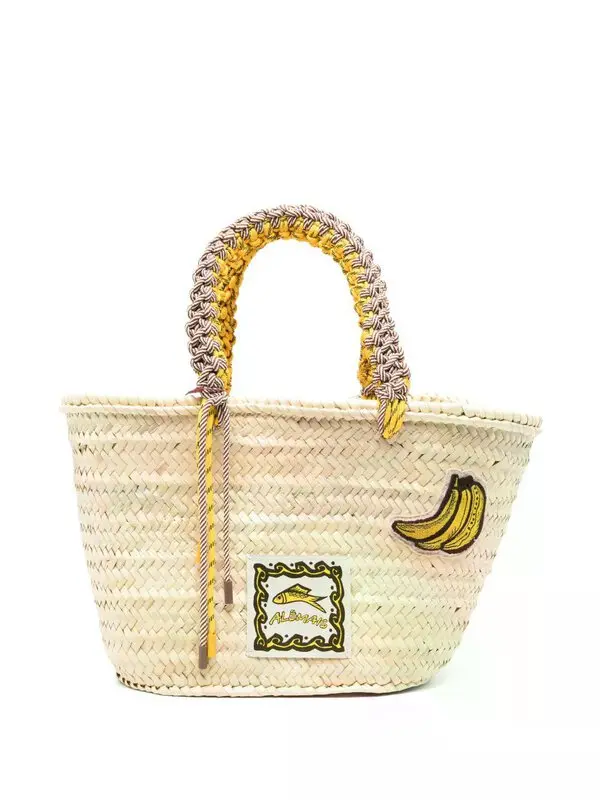 ALEMAIS Midi Mona Tote Bag - Neutrals