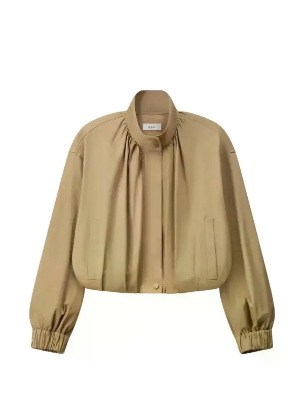 A.L.C. Amelie Gathered Jacket - Neutrals