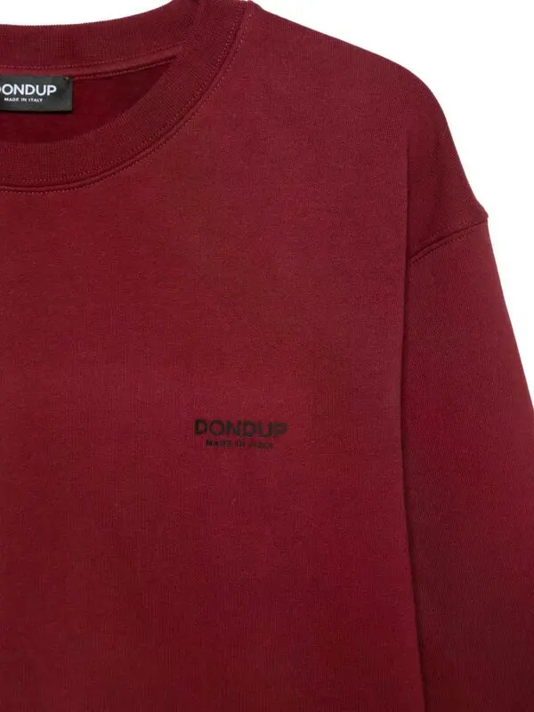 DONDUP Logo-print Cotton Sweater