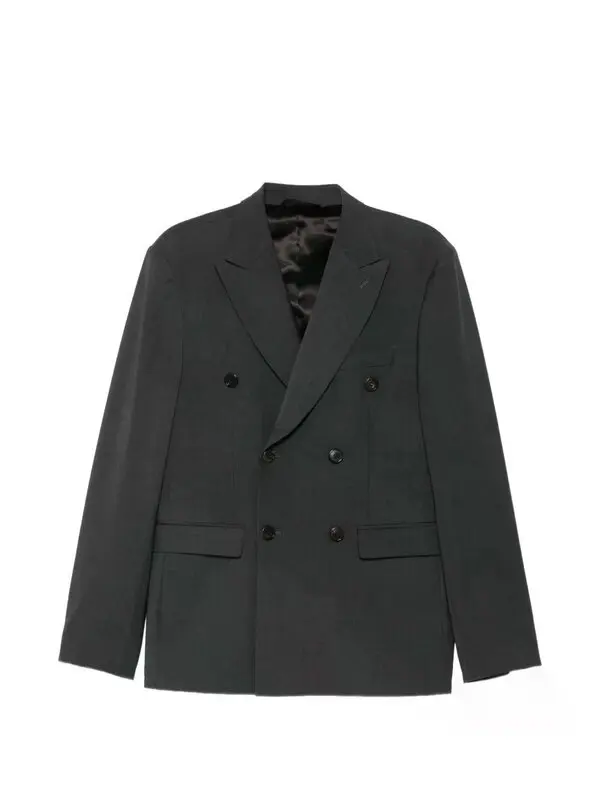 AMARANTO Double-breasted Peak-lapels Blazer