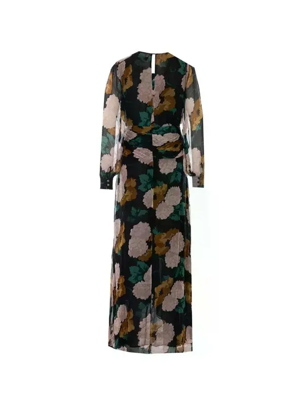 Rixo Floral-print Pleated Dress