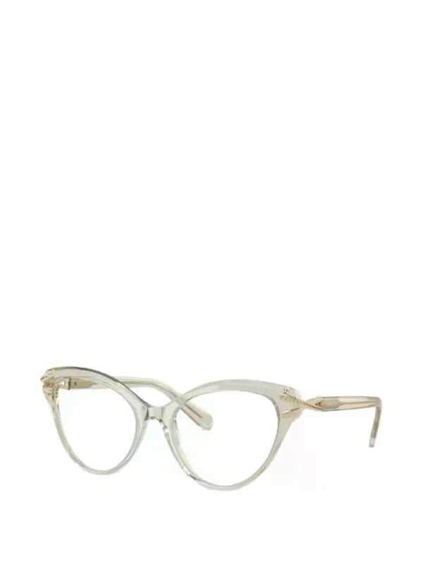 SWAROVSKI Crystal-embellished Cat-eye Glasses - Neutrals
