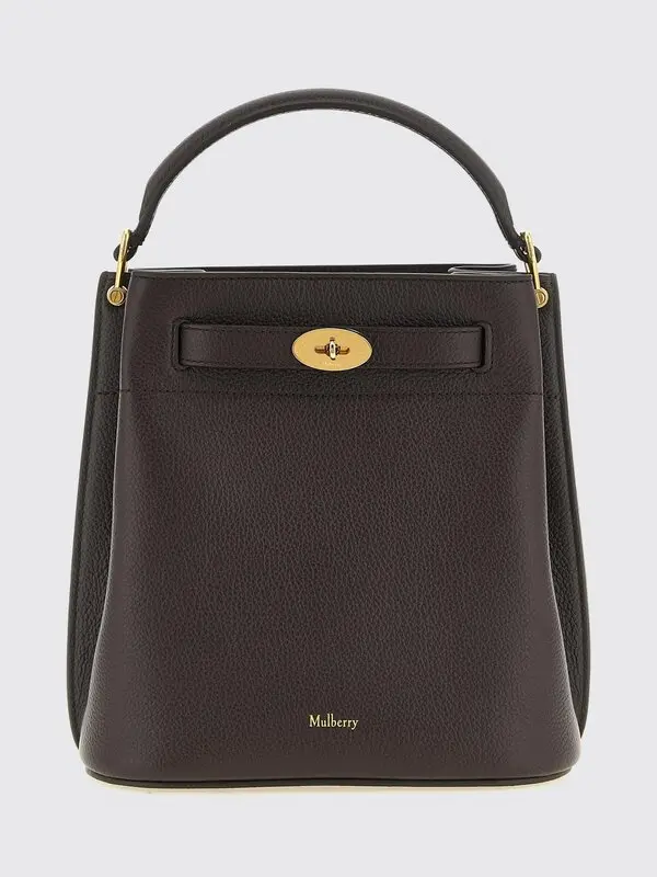 Mulberry Islington Grained Calf Leather Mini Bag With Strap Detailing