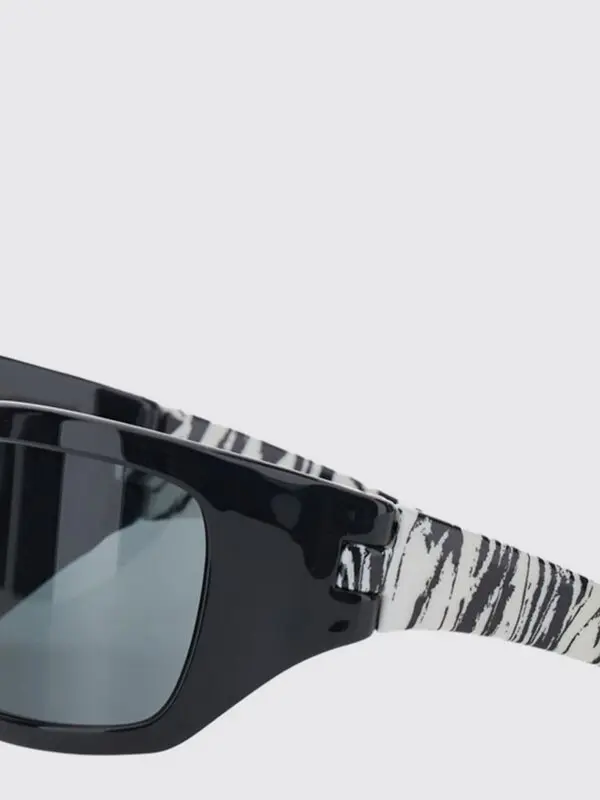 Bottega Veneta Zebra-print Acetate Mask Sunglasses