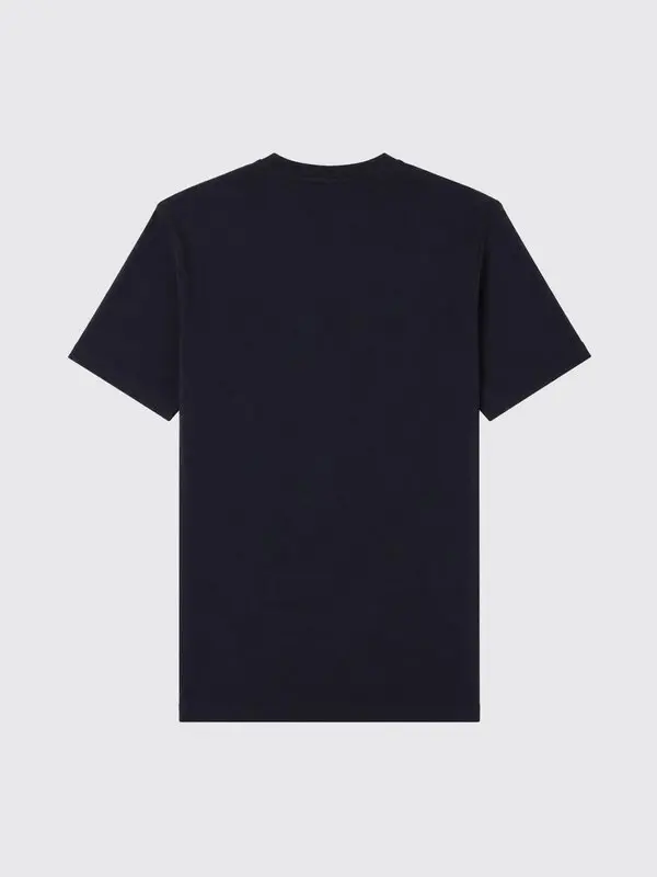 BOSS Crew-neck Cotton T-shirt With Tone-on-tone Logo