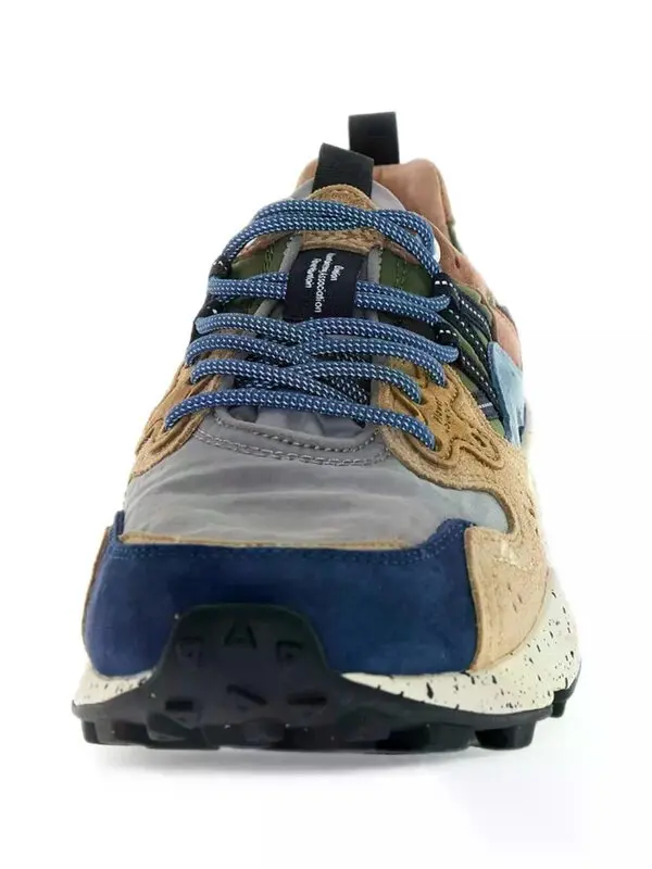 FLOWER MOUNTAIN Yamano 3 Suede-panelled Sneakers