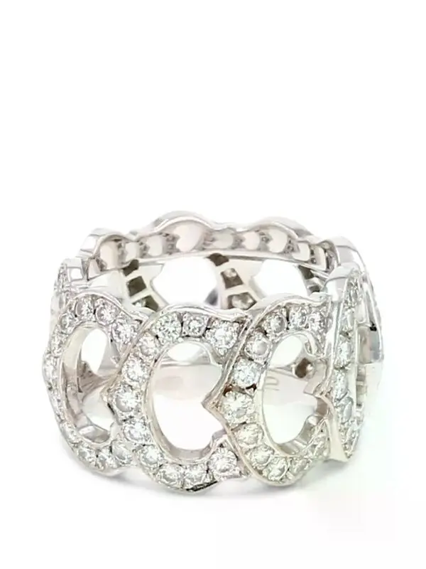 Cartier White Gold And Diamonds Ring