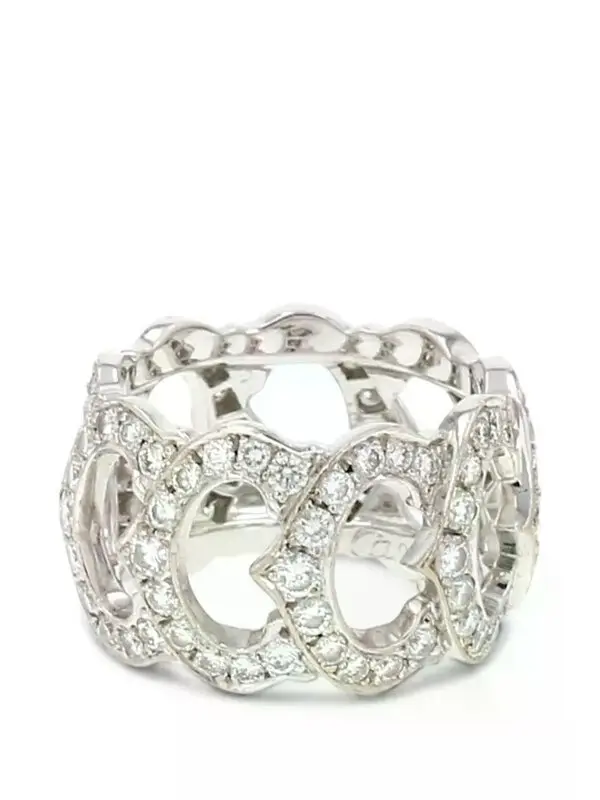 Cartier White Gold And Diamonds Ring