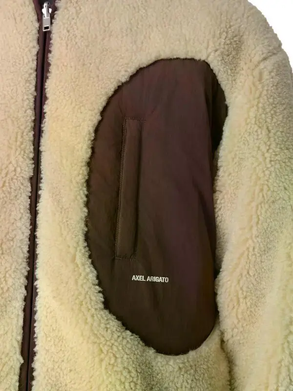 Axel Arigato Moss Fleece Panelled Jacket