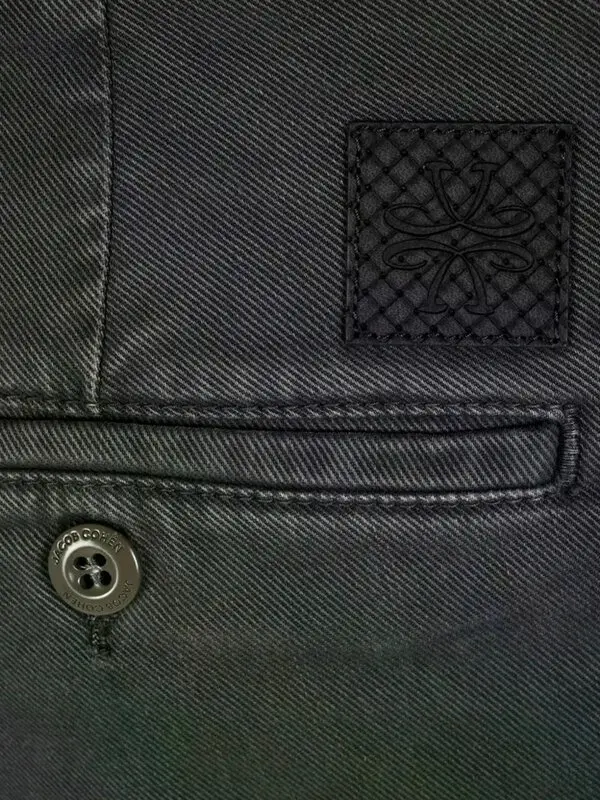 JACOB COHЁN Logo-patch Trousers