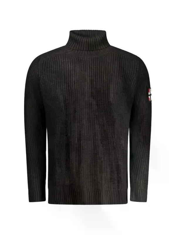 NORWEGIAN RAIN Ribbed-knit Roll-neck Sweater