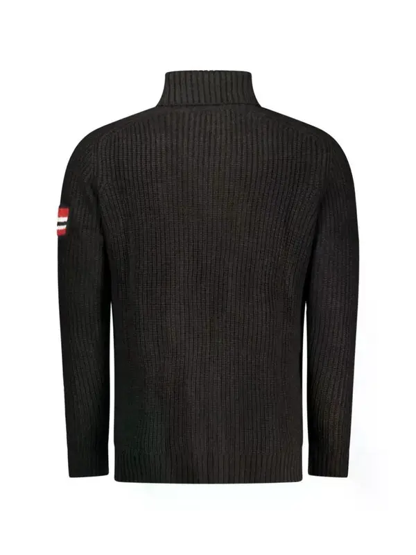 NORWEGIAN RAIN Ribbed-knit Roll-neck Sweater