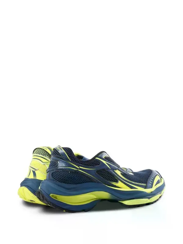 Balenciaga D'orsay Panelled Mesh Sneakers - Blue