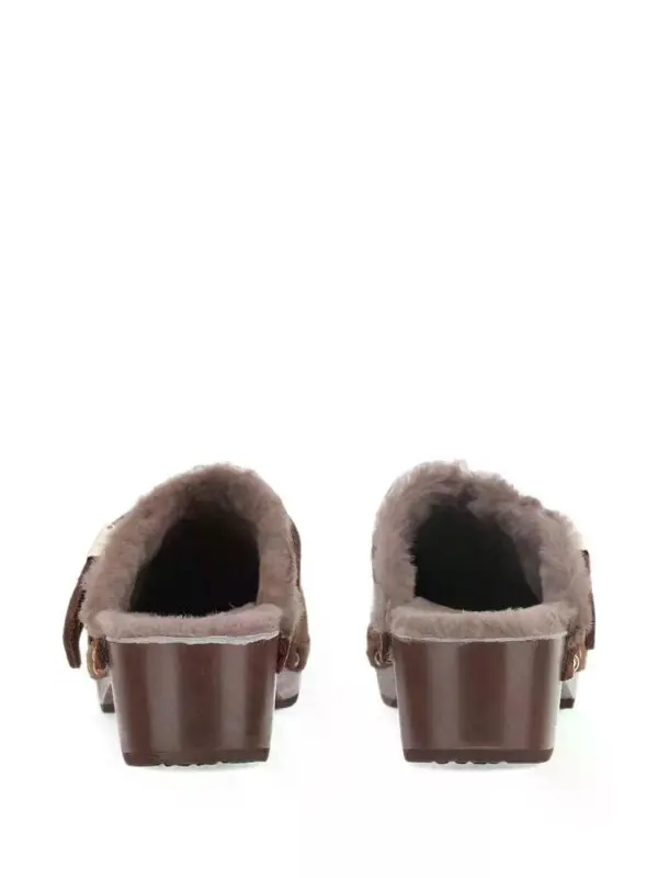 DR. SCHOLL'S SHOES Pescura Robin Faux-fur Mules
