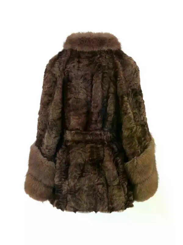 UNCOMMON Faux-fur Belted Jacket