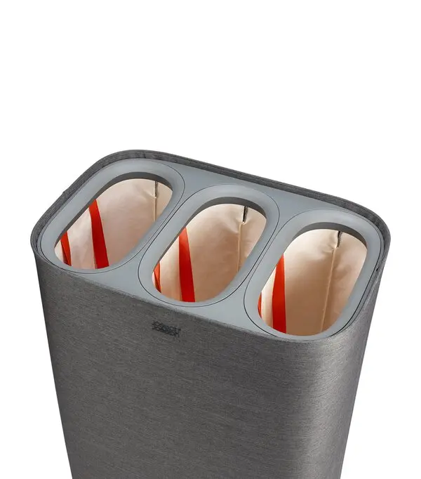 JOSEPH JOSEPH Total 2 Trio Laundry Basket - Grey