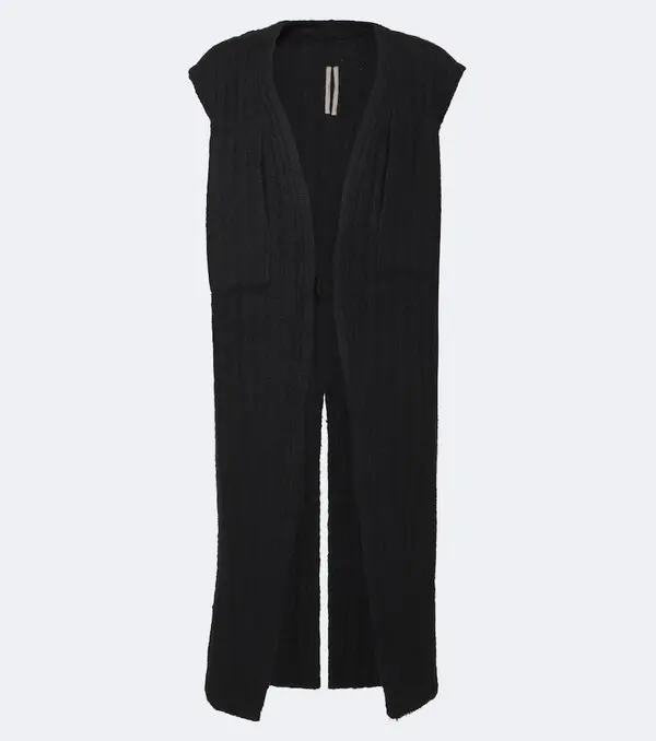 Rick Owens Lab Cashmere And Silk Sweater Vest