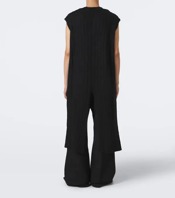 Rick Owens Lab Cashmere And Silk Sweater Vest