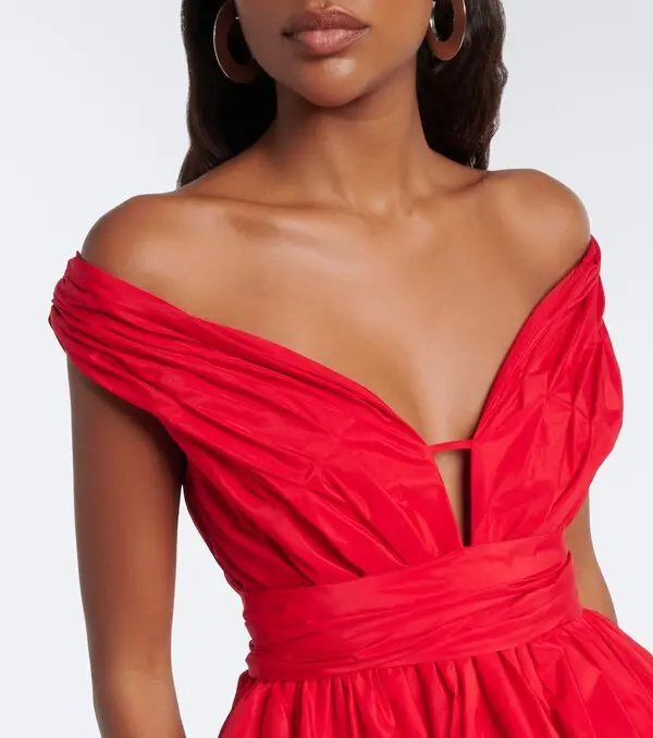 Blumarine Off-shoulder Minidress