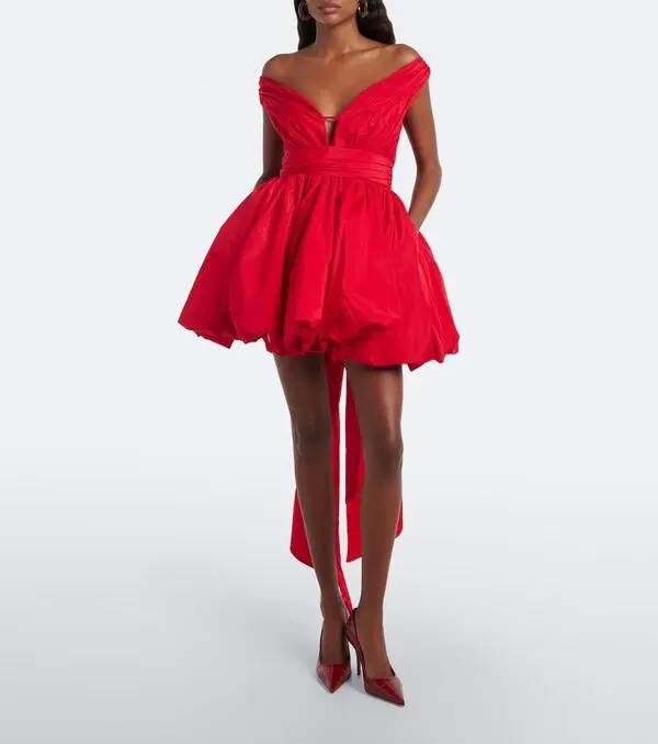 Blumarine Off-shoulder Minidress