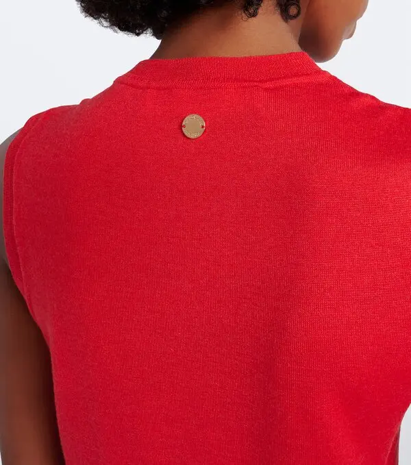 Carolina Herrera Wool And Silk-blend Top
