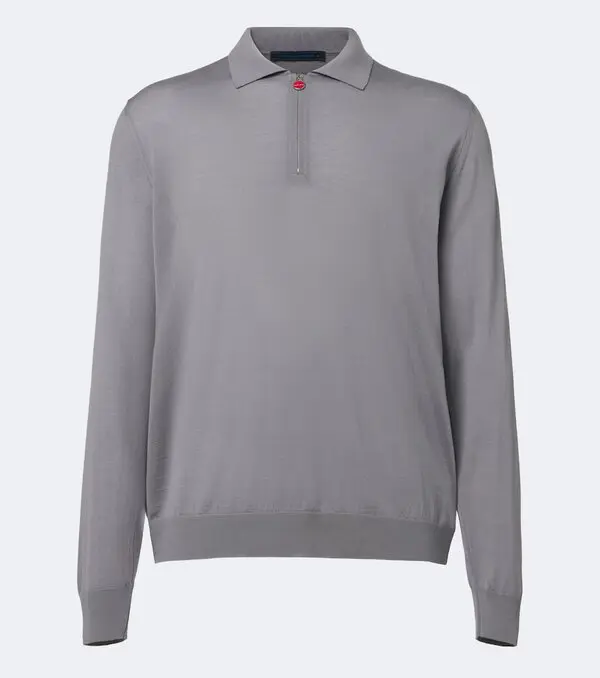 Kiton Wool Polo Sweater