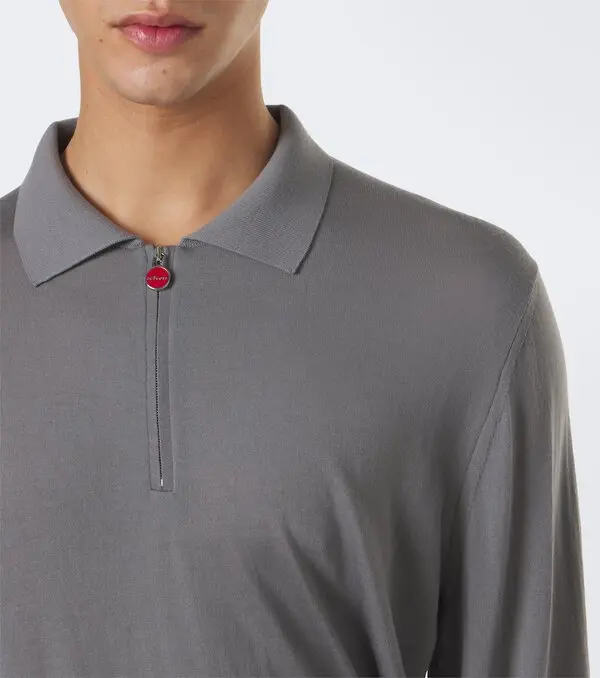 Kiton Wool Polo Sweater