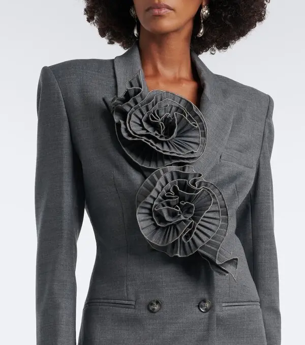 Blumarine Floral-applique Blazer