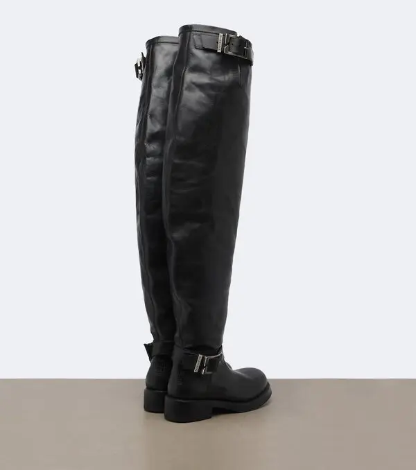 Balenciaga Leather Over-the-knee Boots