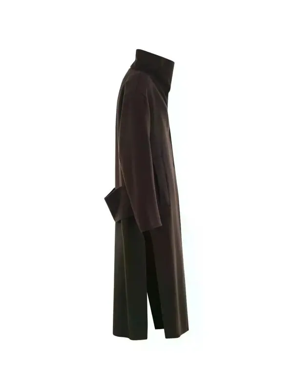 Sportmax High-neck Double-breasted Coat
