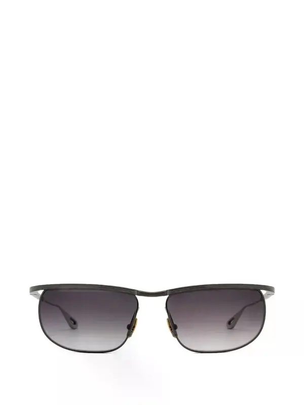 JACQUES MARIE MAGE Melville Square-frame Sunglasses - Grey