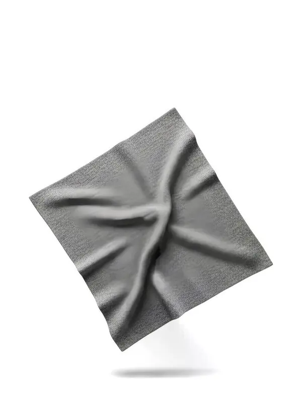 EMERSON RENALDI Large Cashmere Scarf - Grey