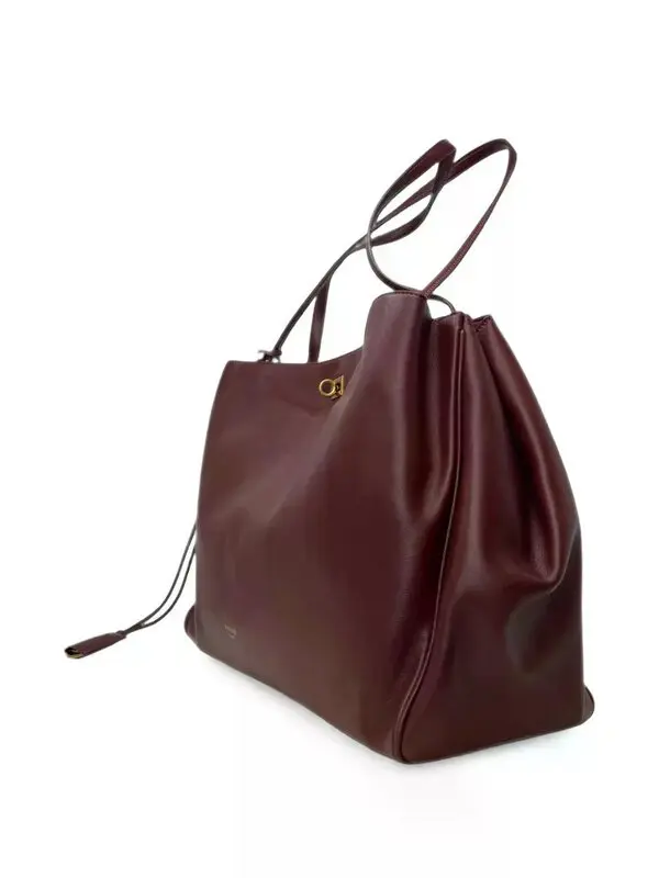 AVENUE 67 Aisha Twist-lock Fastening Tote Bag - Red
