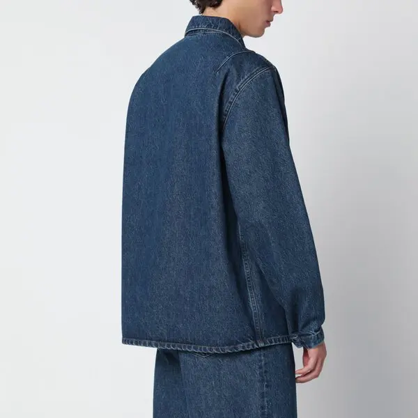 Stone Island Light Bull Denim-tc Overshirt
