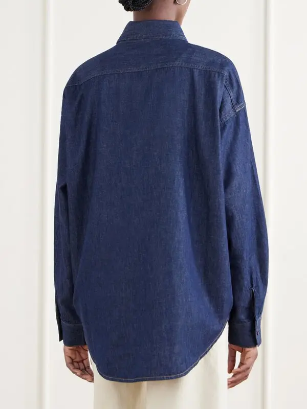 THE FRANKIE SHOP Deira Denim Shirt