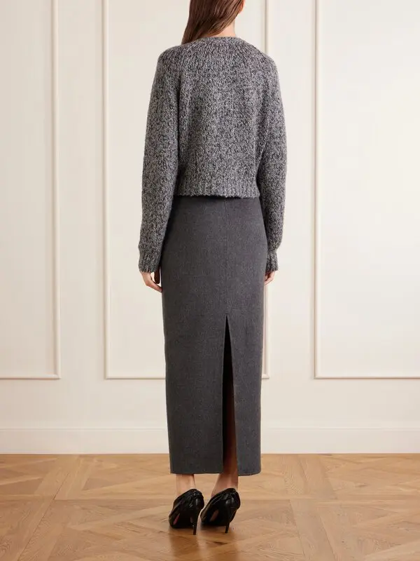 Khaite Niels Cashmere And Silk-blend Cardigan