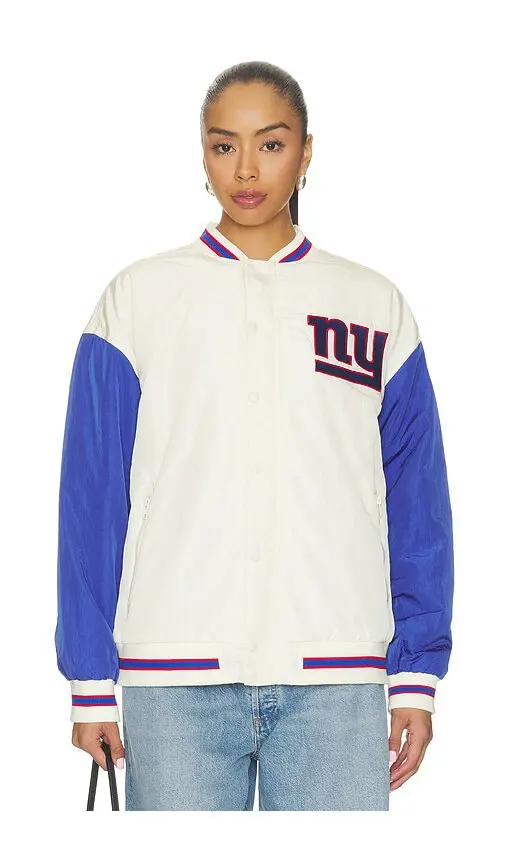 Terez New York Giants Bomber Jacket In . Also