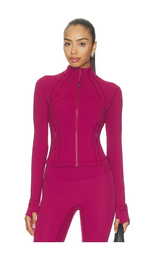 Lululemon Define Cropped Jacket Nulu In . Also - Red