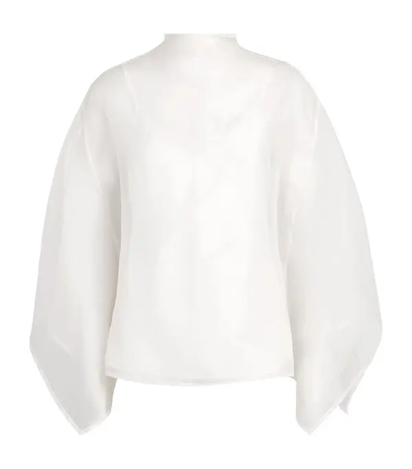 Staud Silk Fia Top - Ivory