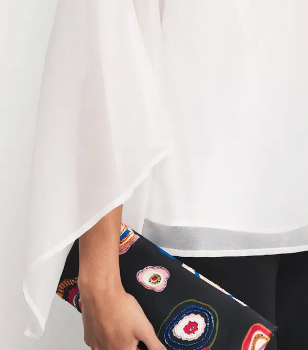 Staud Silk Fia Top - Ivory