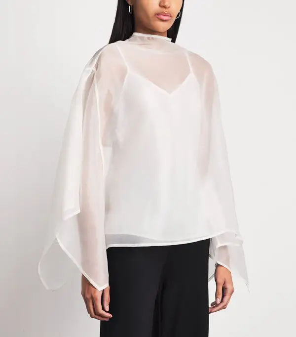 Staud Silk Fia Top - Ivory