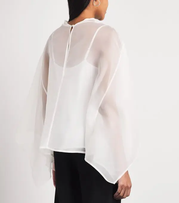 Staud Silk Fia Top - Ivory