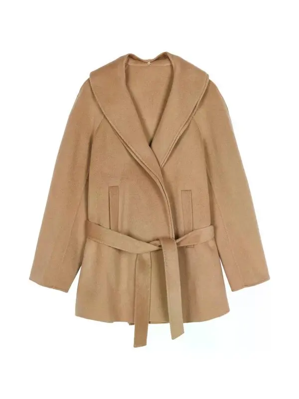 JNBY Belted Shawl-collar Coat