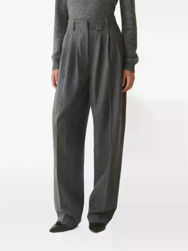 Fabiana Filippi Pinstripe-pattern Trousers