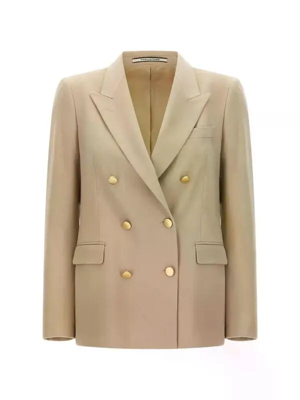 Tagliatore Peak-lapel Double-breasted Blazer