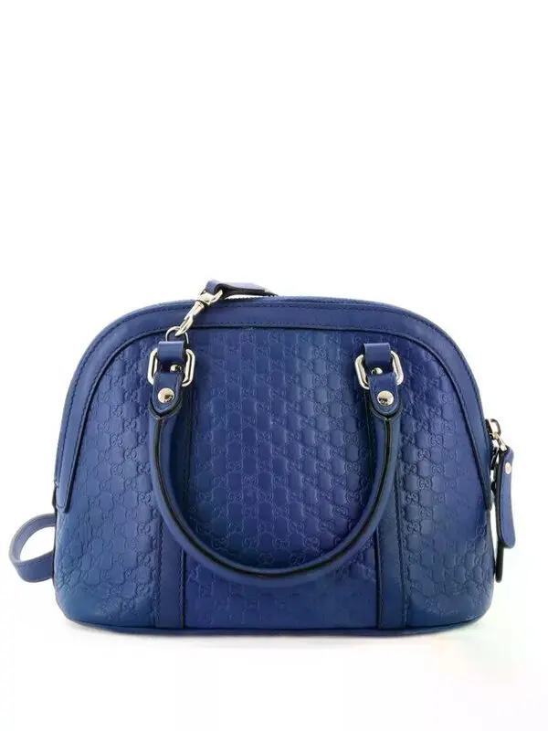 Gucci Convertible Dome Microguccissima Leather Mini Satchel