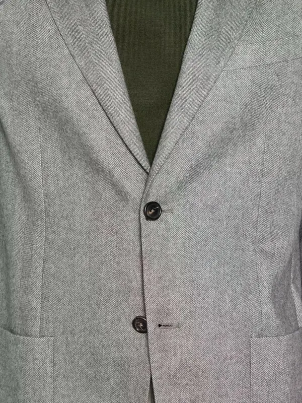 Corneliani Whisper Herringbone Blazer