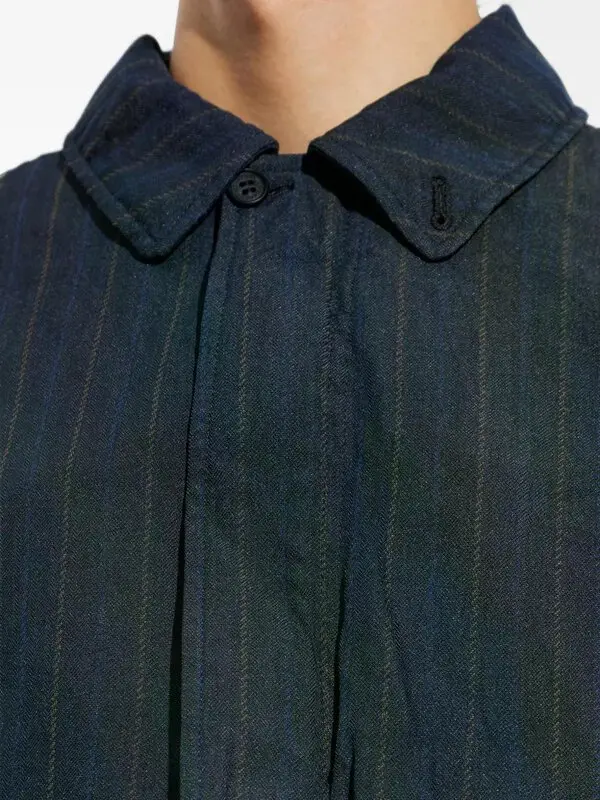 Comme Des Garçons Pinstripe-pattern Jacket