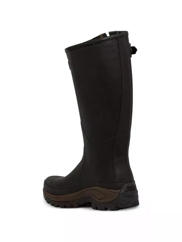 Barbour Logo-patch Buckled Boots