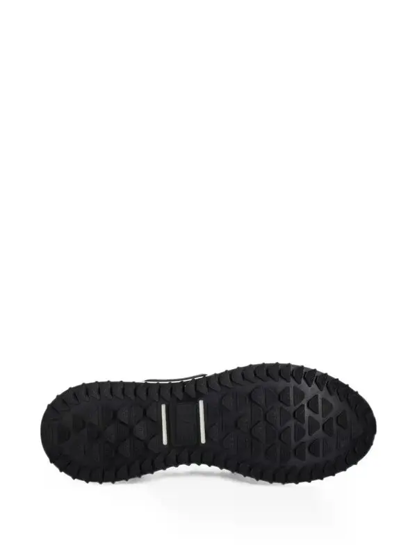EA7 Logo-print Pebbled Sneakers